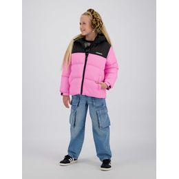 Vingino Winterjacke "Thorther" in Rosa/ Schwarz - 53% | Gr&ouml;&szlig;e 152 | Kinderjacken