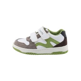 Lurchi Sneakers "Gerd" in Wei&szlig;/ Gr&uuml;n/ Grau - 43% | Gr&ouml;&szlig;e 38 | Kindersneakers