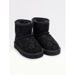 Lelli Kelly Leder-Winterboots "Dajana" in Schwarz - 62% | Gr&ouml;&szlig;e 37 | Kinderstiefel
