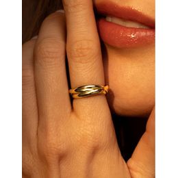 L instant d Or Gold-Ring "Saturna" - 55% | Gr&ouml;&szlig;e 48 | Schmuck