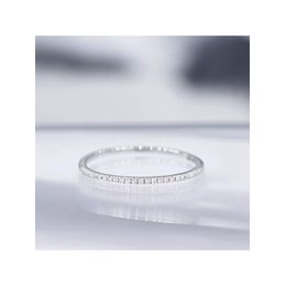CARATELLI Wei&szlig;gold-Ring "Simply you" mit Diamanten - 63% | Gr&ouml;&szlig;e 56 | Schmuck