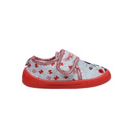 Walt Disney Slipper in Grau/ Rot - 43% | Gr&ouml;&szlig;e 25 | Baby-schnuerschuh
