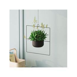 Scandinavia Concept Pflanzenaufh&auml;nger in Schwarz - (B)40 x (H)40 cm - 64% | Gartenwerkzeuge