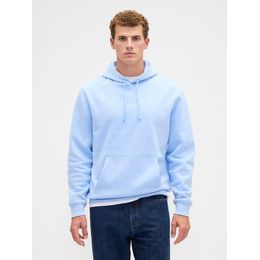 GAP Hoodie in Hellblau - 38% | Gr&ouml;&szlig;e M | Herren-sweatshirts-jacken