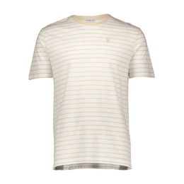 U.S. Polo Assn. Shirt in Beige/ Wei&szlig; - 36% | Gr&ouml;&szlig;e S | Herren-plussize