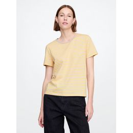 GAP Shirt in Gelb/ Beige - 59% | Gr&ouml;&szlig;e XL | Damen-tops