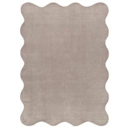 Atticgo Hochflor-Teppich ''Mellow'' in Grau - 56% | Gr&ouml;&szlig;e 120x170 cm |