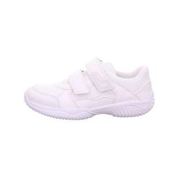 Superfit Leder-Sneakers in Wei&szlig; - 52% | Gr&ouml;&szlig;e 37 | Kindersneakers