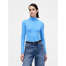 GAP Rollkragenpullover in Blau - 54% | Gr&ouml;&szlig;e S | Damen-pullover-cardigans