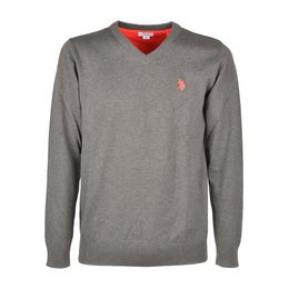 U.S. Polo Assn. Pullover in Anthrazit - 54% | Gr&ouml;&szlig;e XXL | Herren-plussize