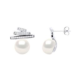 Pearline Silber-Ohrstecker mit Perlen - 73% | Schmuck