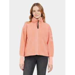 DIDRIKSONS 1913 Didriksons Fleecejacke "Alexa" in Apricot - 58% | Gr&ouml;&szlig;e 40 | Damenjacken