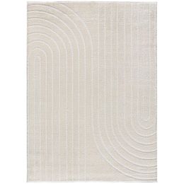 Moma Kurzflor-Teppich "Blanche" in Creme - 53% | Gr&ouml;&szlig;e 140x200 cm |