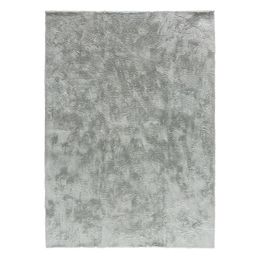 Atticgo Hochflor-Teppich "Roma" in Silber - 61% | Gr&ouml;&szlig;e 140x200 cm |