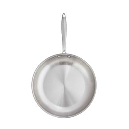Laguiole Pfanne "Po&egrave;le" in Silber - &Oslash; 28 cm - 46% | Kochgeschirr