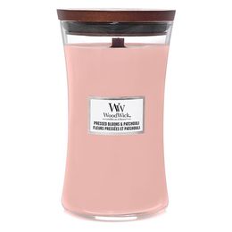 WoodWick Duftkerze "Pressed Blooms & Patchouli" - 609,5 g - 36% | Kerzen-vasen