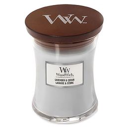 WoodWick Duftkerze "Lavender & Cedar" - 275 g - 30% | Kerzen-vasen