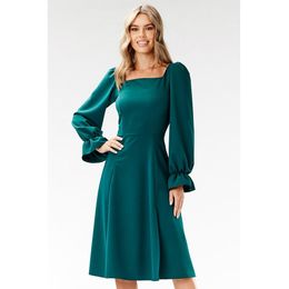 Awama Kleid in Petrol - 73% | Gr&ouml;&szlig;e L | Damen-kleider