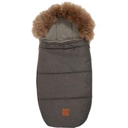 Kaiser Naturfellprodukte Thermo-Fu&szlig;sack "Louis" in Anthrazit - (L)98 x (B)45 cm - 33% | Baby-fusssaecke