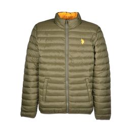 U.S. Polo Assn. Steppjacke in Khaki - 44% | Gr&ouml;&szlig;e L | Herrenjacken