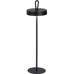 FH Lighting LED-Tischleuchte "Dord" in Schwarz - (H)46,5 x &Oslash; 12,8 cm - 67% | Tischleuchten