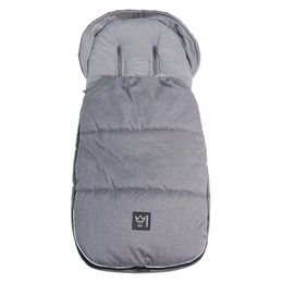 Kaiser Naturfellprodukte Thermo-Fu&szlig;sack "Lukky" in Grau - (L)105 x (B)45 cm - 34% | Baby-fusssaecke