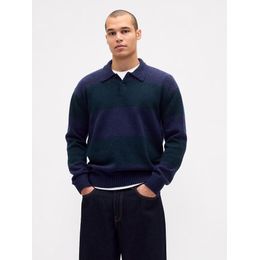 GAP Pullover in Dunkelblau/ Dunkelgr&uuml;n - 69% | Gr&ouml;&szlig;e S | Herren-plussize