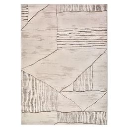 Atticgo Kurzflor-Teppich "Ceres" in Beige - 53% | Gr&ouml;&szlig;e 80x120 cm |