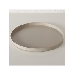 Boltze Tablett "Rondella" in Beige - &Oslash; 51 cm - 48% | Aufbewahren-servieren