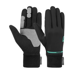 Reusch Funktionsfingerhandschuhe "Hike & Ride" in Schwarz - 51% | Gr&ouml;&szlig;e 6,5 | Damenhandschuhe