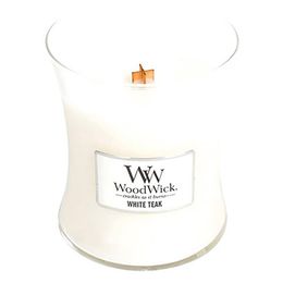WoodWick Duftkerze "White Teak" - 275 g - 22% | Kerzen-vasen
