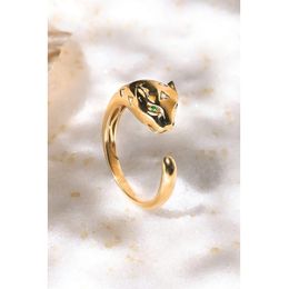DIAMANTA Gold-Ring "Bastet" mit Diamanten - 78% | Gr&ouml;&szlig;e 58 | Schmuck