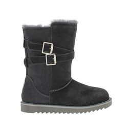 NICEBAY Leder-Winterstiefel "Mells Waterproof" in Grau - 69% | Gr&ouml;&szlig;e 38 | Damen-stiefel