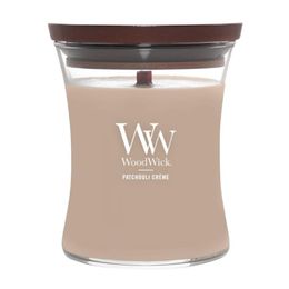 WoodWick Duftkerze "Patchouli Creme'' in Creme - 275 g - 26% | Kerzen-vasen