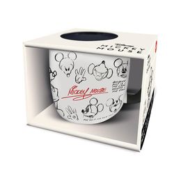 b store Stor Tasse "Mickey Mouse" in Wei&szlig;/ Rot/ Schwarz - 380 ml - 16% | Gedeckter-tisch