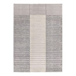 Atticgo Kurzflor-Teppich "Craft" in Grau/ Blau - 56% | Gr&ouml;&szlig;e 80x150 cm |