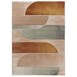 Moma Kurzflor-Teppich ''Sora'' in Bunt - 56% | Gr&ouml;&szlig;e 80x150 cm |