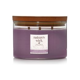 Nature's Wick by WoodWick Duftkerze "Lavender & Oat Milk" - 433 g - 34% | Kerzen-vasen
