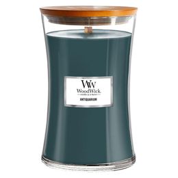 WoodWick Duftkerze "Antiquarium'' in Petrol - 610 g - 34% | Kerzen-vasen