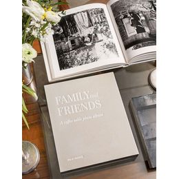 PRINTWORKS Fotoalbum ''Family and Friends'' in Grau - (B)26 x (H)31,5 x (T)5 cm - 37% | Buero-schulbedarf