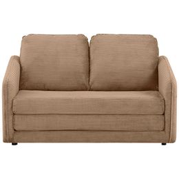 Mid.you Schlafsofa, Altrosa, Textil, 2-Sitzer, F&uuml;llung: Polyester, 139x84x72 cm, Liegefunktion, Kinder- & Jugendzimmer, Jugendm&ouml;bel, Jugendsofas