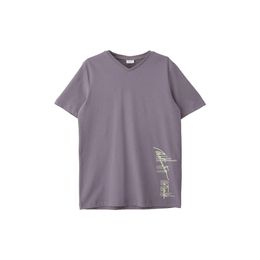 s.Oliver T-Shirt Jungen Gr&ouml;&szlig;e 140/146 beige / hellgr&uuml;n / lavendel