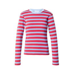 Topshop Shirt 'JAVA' Damen Gr&ouml;&szlig;e L blau / hellblau / rot / wei&szlig;