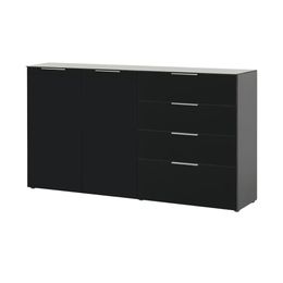 Primo Sideboard Levi schwarz Ma&szlig;e (cm): B: 184 H: 102 T: 42.0 &raquo; M&ouml;bel Kraft