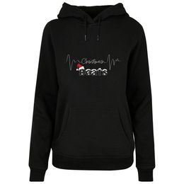 Merchcode Sweatshirt 'Christmas beats' female Black size M