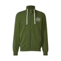 s.Oliver Zip-Up Hoodie male Green size XL