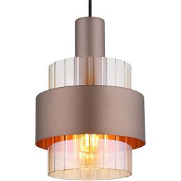 Globo LIGHTING H&auml;ngeleuchte &raquo;MILLEY&laquo; E27 1 Stk. H&auml;ngelampe/Pendelleuchte/Esszimmer/Wohnzimmer/Esstisch