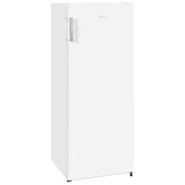 Exquisit Gefrierschrank &raquo;GS231-NF-H-010E weiss&laquo; 143,4 cm hoch 56 cm breit 4*-Gefrierschrank No Frost mit LED-Anzeige & praktischem Griff wei&szlig; 