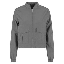 Urban Classics Damen Urban Classics Windbreaker &raquo; Ladies Short Crinkle Jacket&laquo; 1 Stk. tlg. mit Kapuze XS