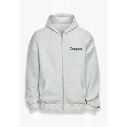 Dropsize Herren Trainingsjacke &raquo; Herren Super Heavy Oversized Zip Hoodie&laquo; 1 Stk. tlg. mit Kapuze M